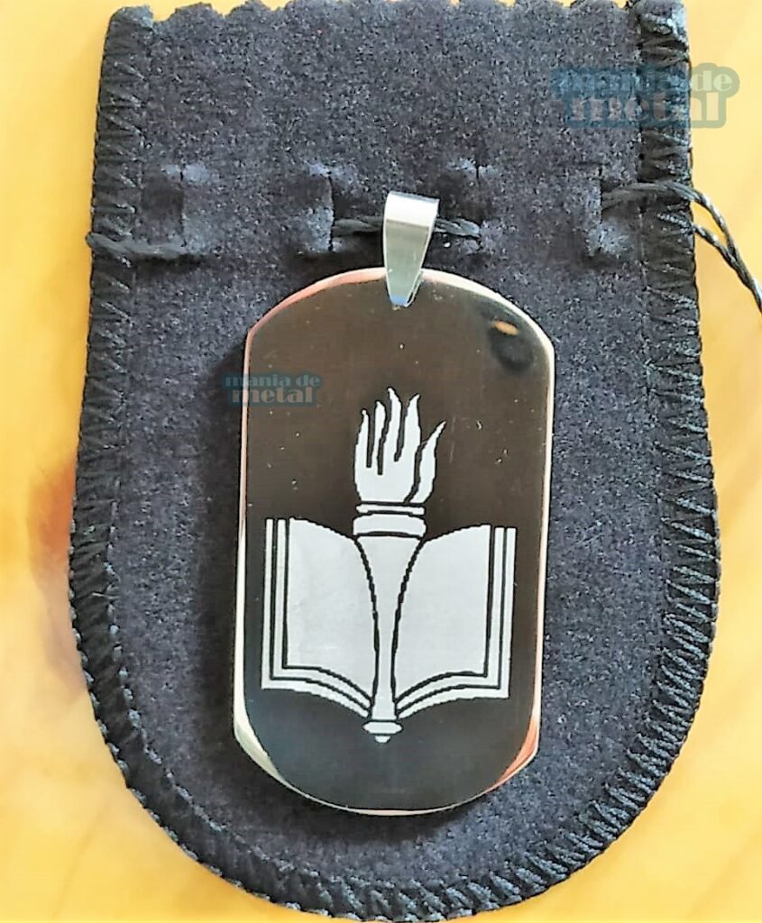 Dog Tag Grossa Aço Inox 316 Placas Plaquetas Inox Dogtag | Mania de Metal